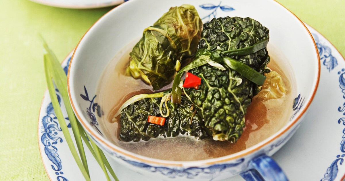 Soppa med kåldumplings - Diabetes Wellness Sverige